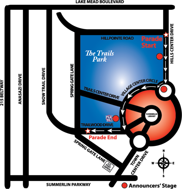 Summerlin Patriotic Parade – Parade Day